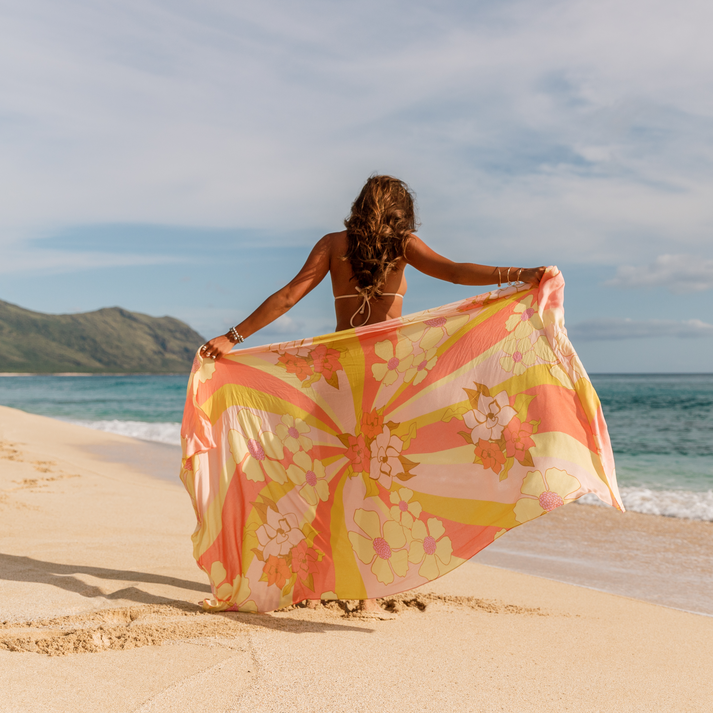 Vintage Aloha Pareo – Misha Hawaii Home