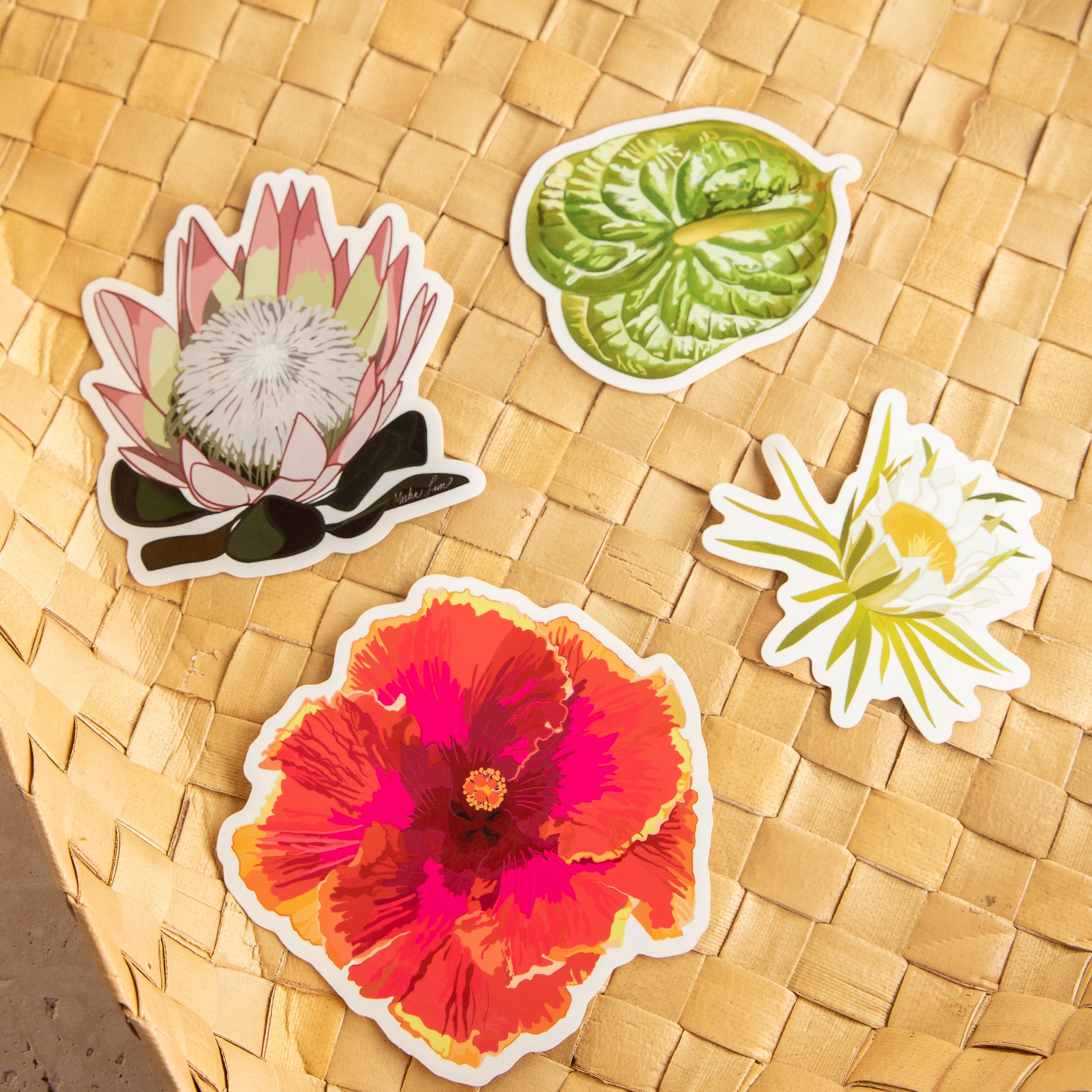 Tropical Sticker Pack – Misha Hawaii Home